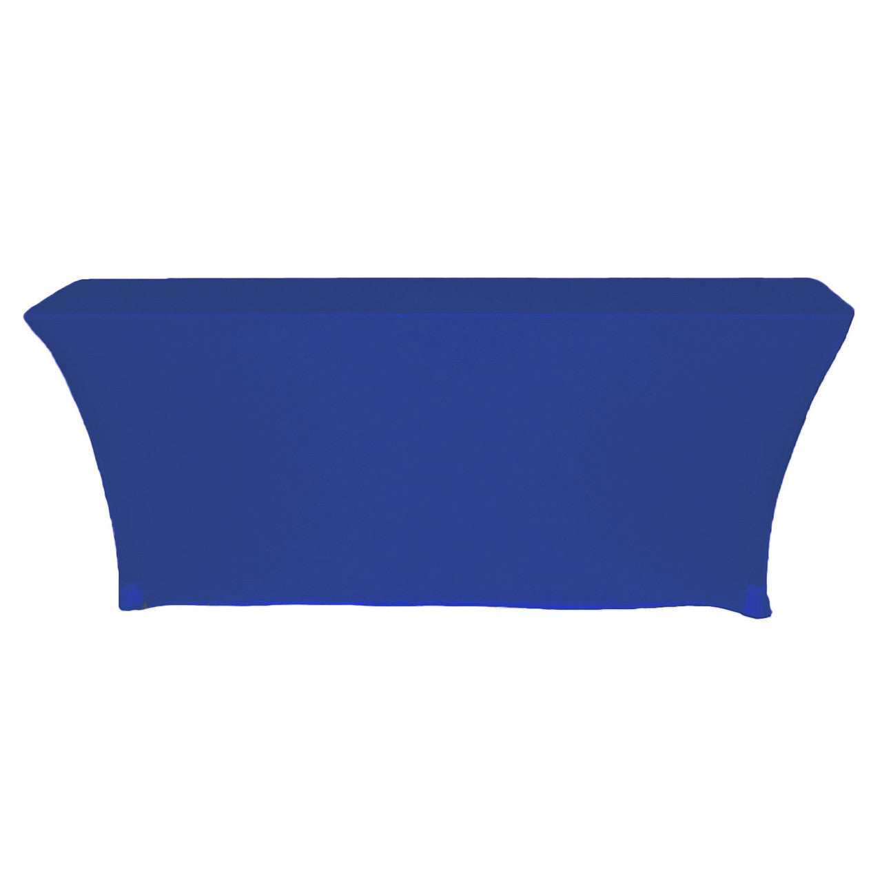 Stretch Spandex 6 Ft x 18 Inches Rect. Classroom Table Cover Royal Blue ...
